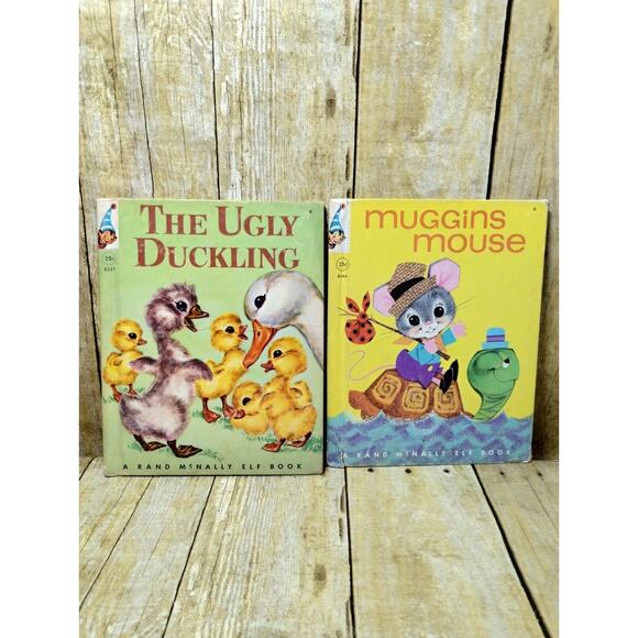elf book | Accents | Muggins Mouse The Ugly Duckling Aa Rand Mcnally ...